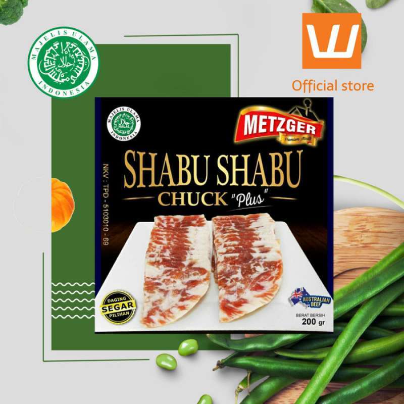 Jual Daging sapi slice Chuck Plus Metzger 200g di Seller Wadaku Jakbar ...