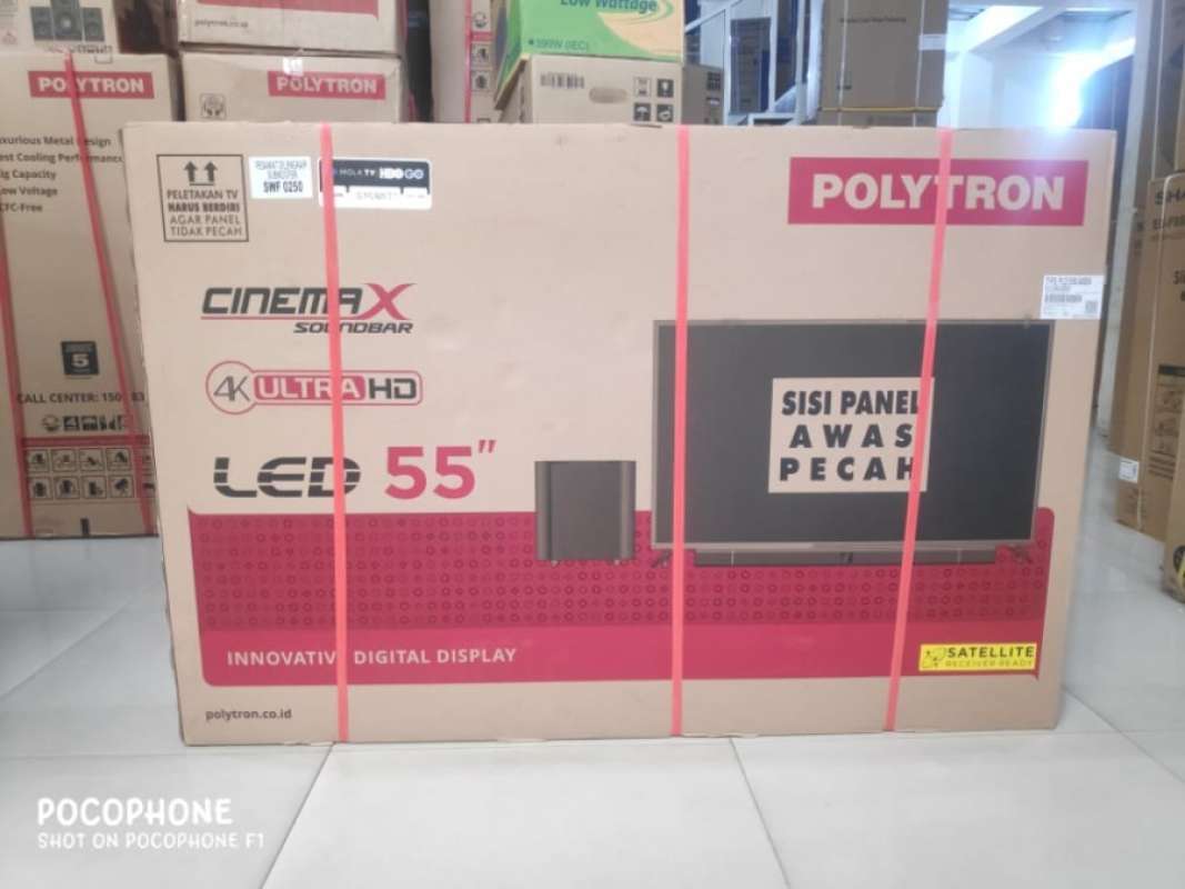 Jual Led Tv Polytron 55 55bua8859 55 Inch Smart Tv Soundbar Uhd 4k Di ...