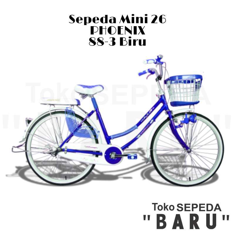 Jual TB - Sepeda Mini PHOENIX 88-3 Ukuran 26 Inch - Biru di Seller Toko ...