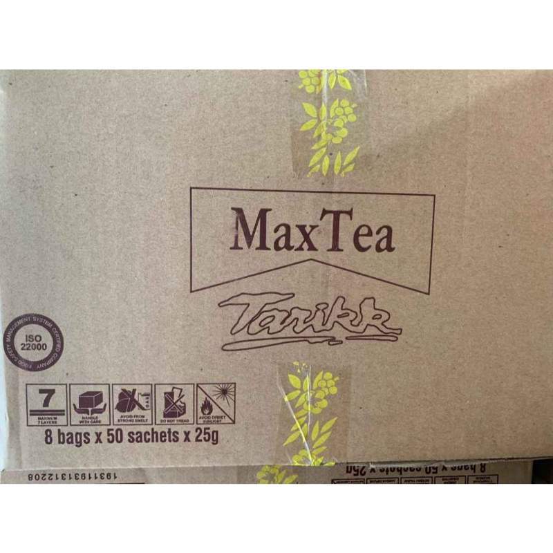 Promo Maxtea Teh Tarik 25 gr ( 50 Sachet x 8 Bag / 400 Sachet / Dus ...
