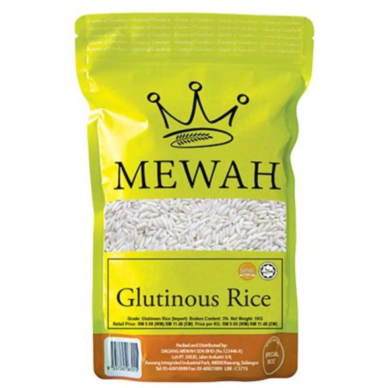 Jual Malaysia Mewah Glutinous Rice 1KG - 3389012 di Seller Youbeli ...