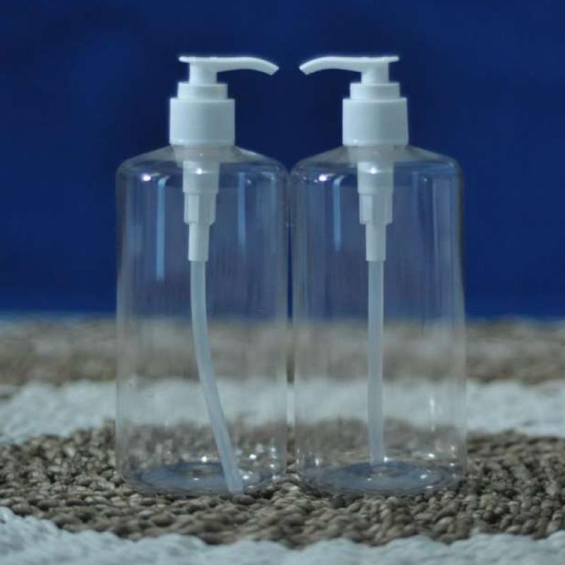 Promo Botol Bening Pump 500 Ml Untuk Hand Sanitizer, Hand Soap Diskon ...