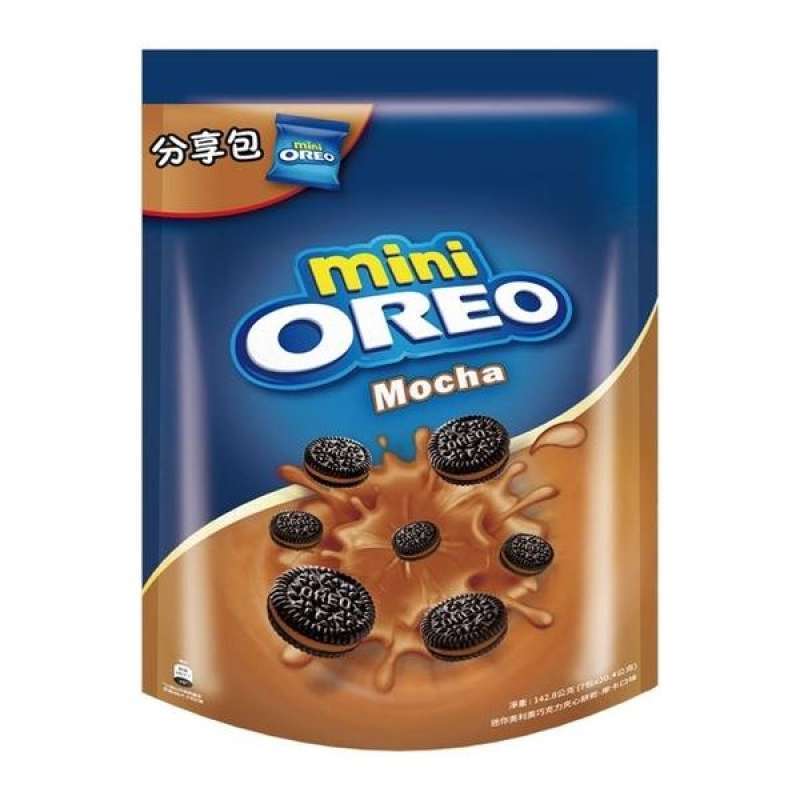 Jual OREO Mini Oreo Chocolate Sandwich Biscuits-Mocha Flavor (20.4gx7 ...