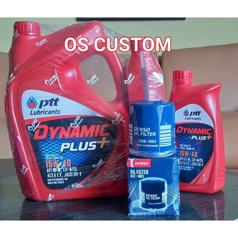 Jual Paket Oli Innova Diesel Fortuner Hilux Ptt 15w40 Api Ci + Filter ...
