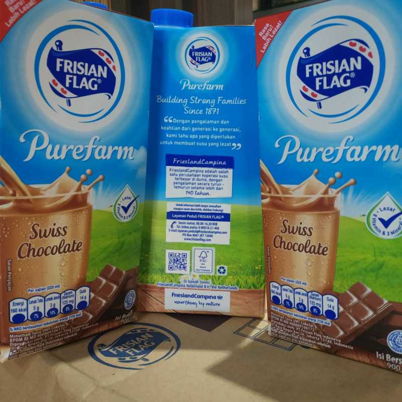Jual Frisian Flag Susu Uht Swiss Chocolate 900ml (4 Pcs) Di Seller Toko Aneka Online - Toko ...