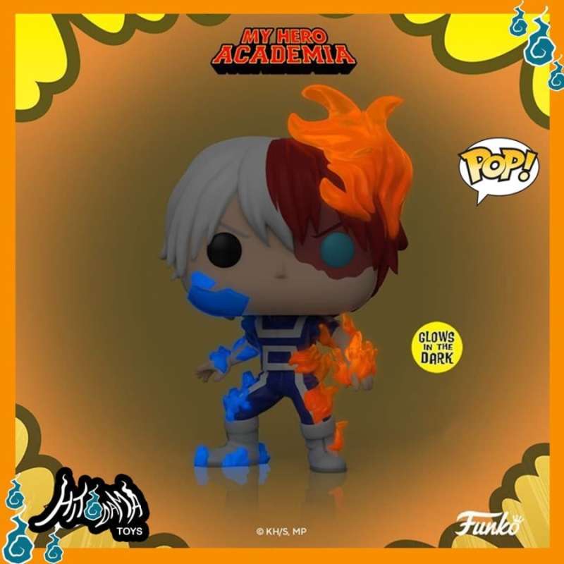 Jual My Hero Academia - Shoto Todoroki 372 GLOW Funko POP! Boku No ...