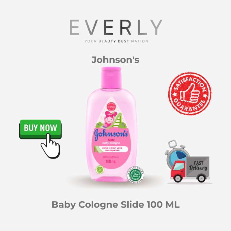 Jual Johnson’s Baby Cologne Slide 100 ml di Seller Everly Cosmetics ...