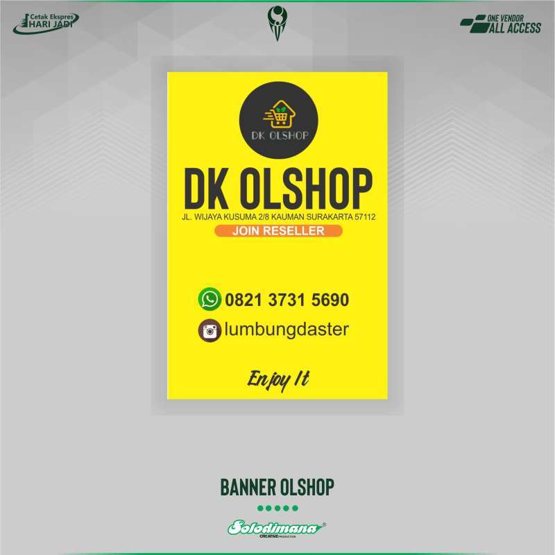 Jual Cetak Apapun Bahan Mmt/flexi - Soldimpro Di Seller Soldim ...