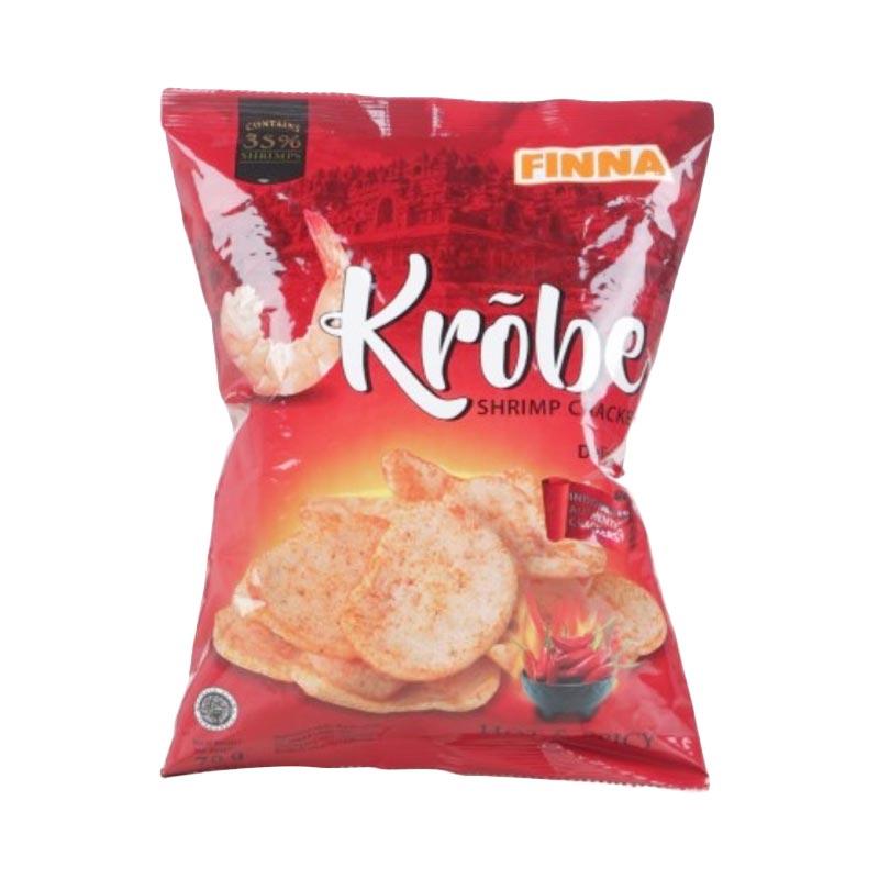 Jual Finna Krobe Shrimp Cracker Hot & Spicy Krupuk [70 g] di Seller ...