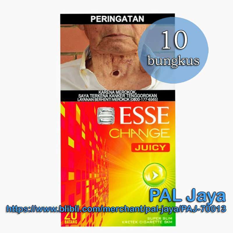 Jual Rokok Esse Change Juicy 20 batang [1 slof / 10 bungkus] di Seller ...