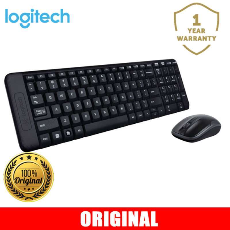 Jual Logitech Wr Mk 220 Keyboard And Mouse Combo[original] Di Seller ...