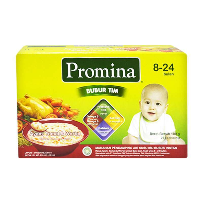 Jual PROMINA BTI AYAM KAMPUNG TOMAT WORTEL 100g di Seller Hypermart WTC ...