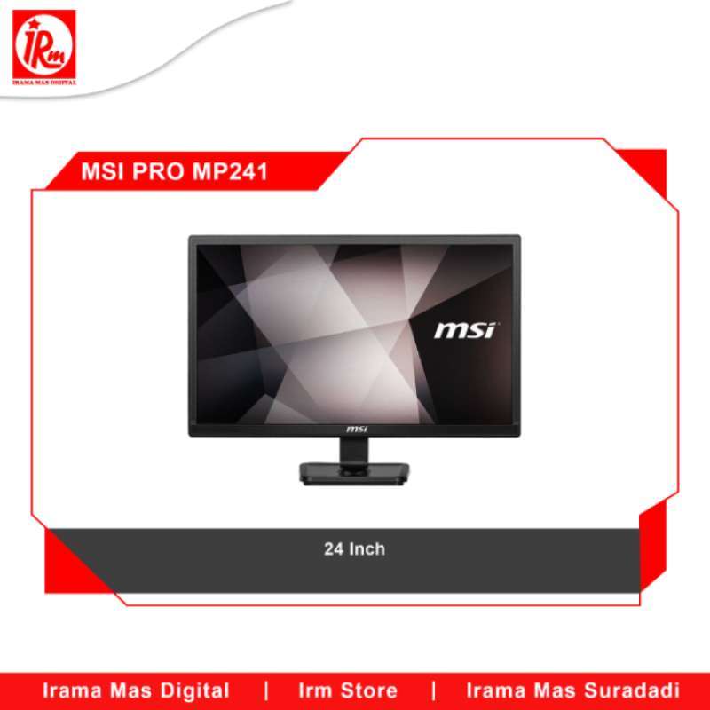 Jual Monitor MSI Pro MP241 24 Inch di Seller IRAMA MAS DIGITAL Official ...