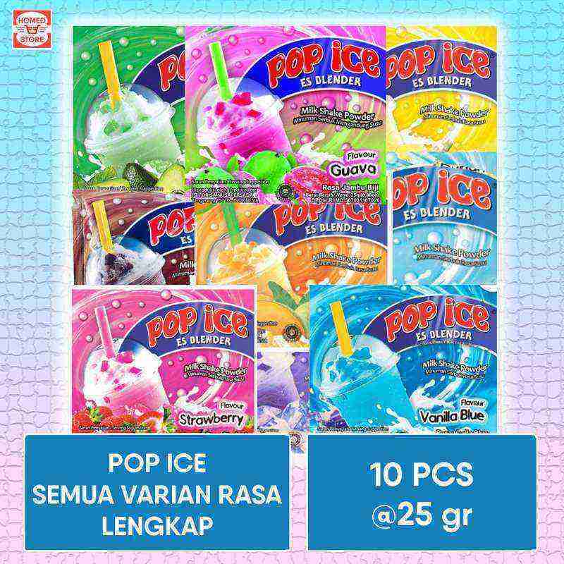 Jual Pop Ice Semua Varian Rasa Lengkap 1 Renceng 10 Pcs di Seller Miziy ...