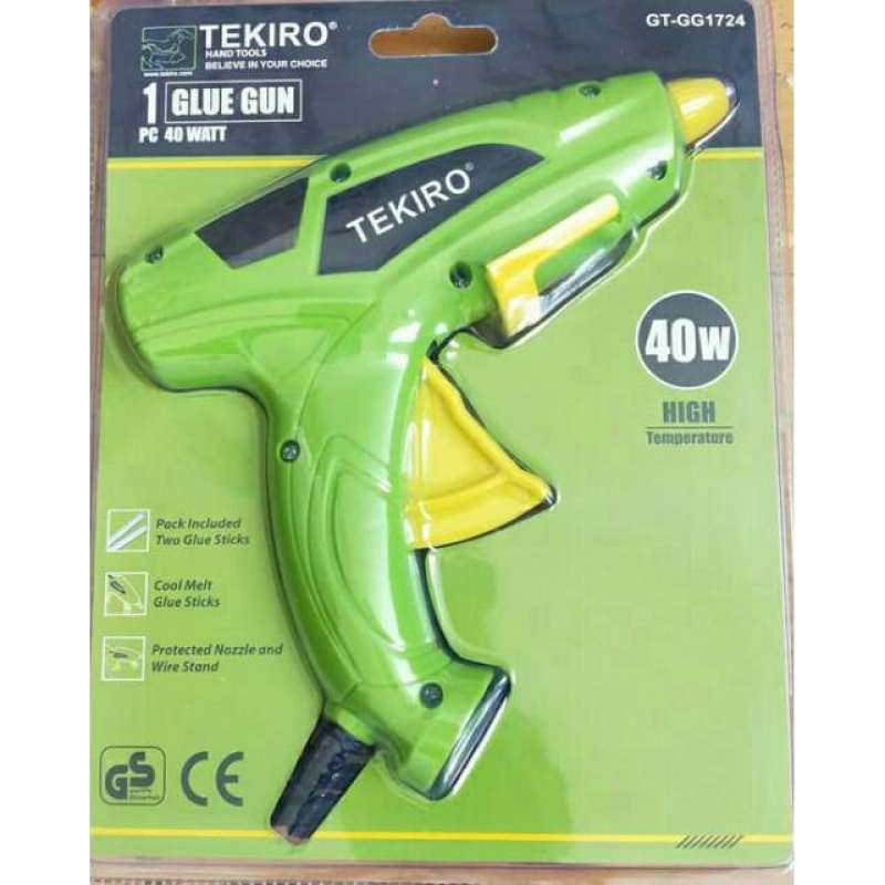 Promo Tekiro Glue Gun 40watt Tekiro Alat Lem Tembak 40w Bakar Pistol ...