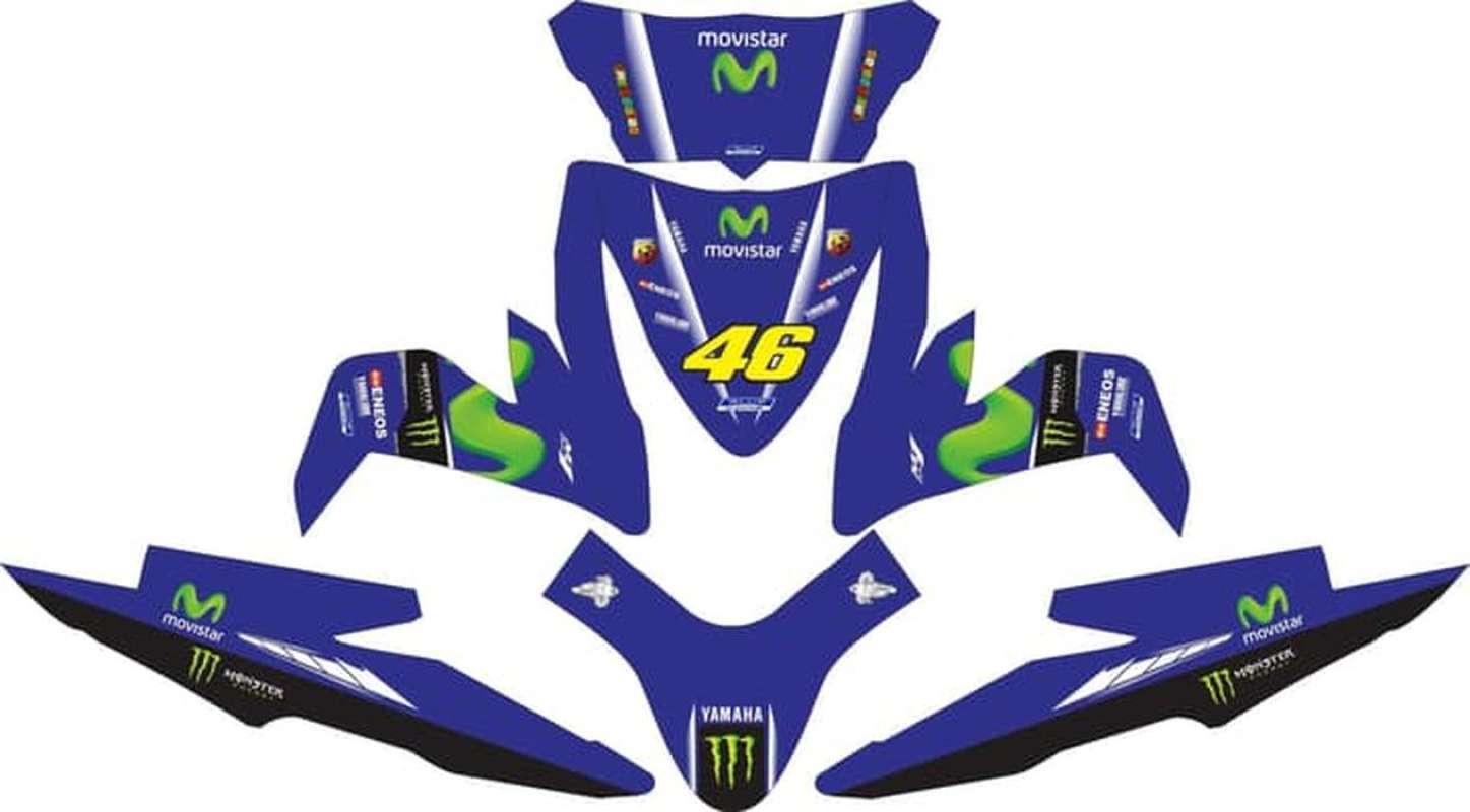Jual Master Decal Sticker Striping Motor Stiker for All New Beat Esp ...