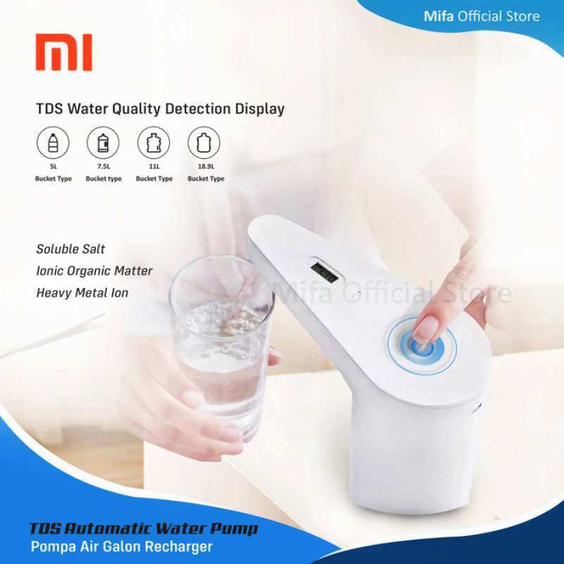 Promo Xiaomi TDS Automatic Water Pump / Pompa Galon Recharge Diskon 44% ...