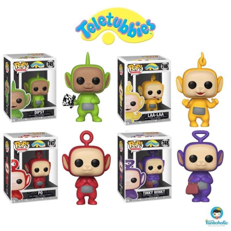 Jual Asli Funko POP! Teletubbies - Dipsy Laa-Laa Po Tinky Winky NO ...