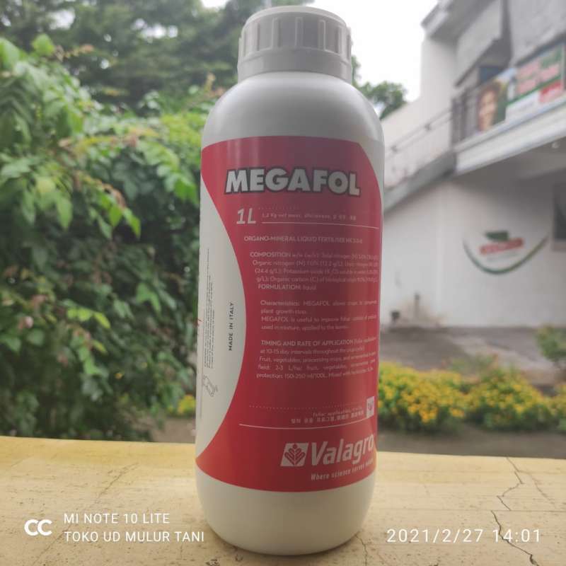 Jual Penahan virus peningkat sistem imun VALAGRO MEGAFOL 1 liter di Seller Pupuk obat tanaman ...