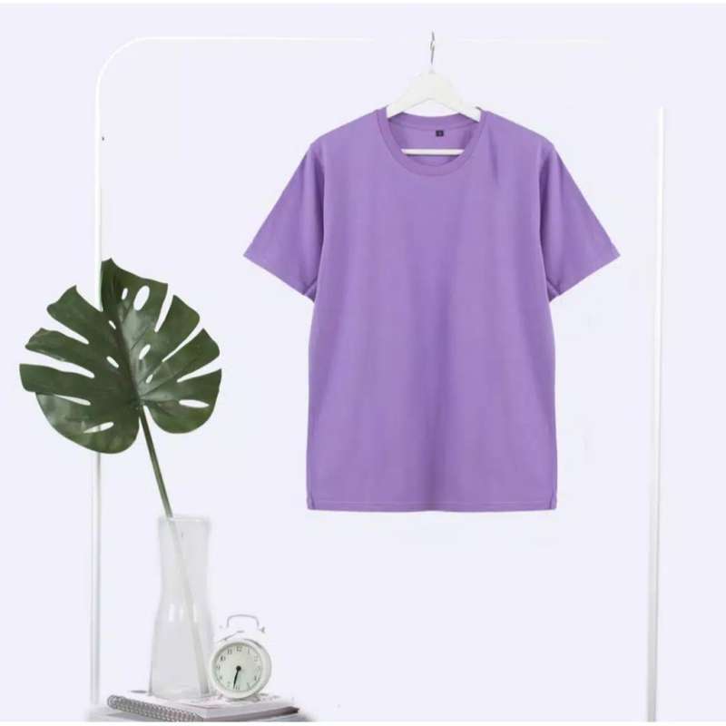 Jual Kaos Polos Cotton Combed 30s Warna Ungu Lilac 100% Cotton / Oneck ... Jual Kaos Polos Cotton Combed 30s Warna Ungu Lilac 100% Cotton / Oneck ...