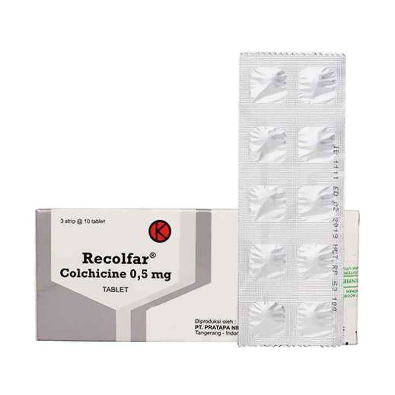 Jual Recolfar Tablet [0.5 Mg/ 10 Tablet-box] Di Seller Alsakinah - Pal ...
