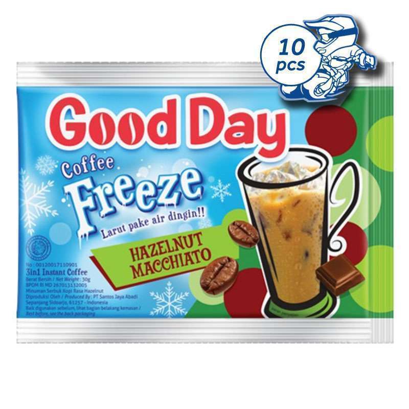 Jual Good Day Freeze Hazelnut Macchiato [30 Gr X 10 Sachet | Di Seller ...
