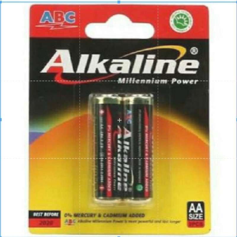 Jual Alkaline LR6/AA / Baterai Alkaline AA Isi 2 / ABC Alkaline Ukuran ...