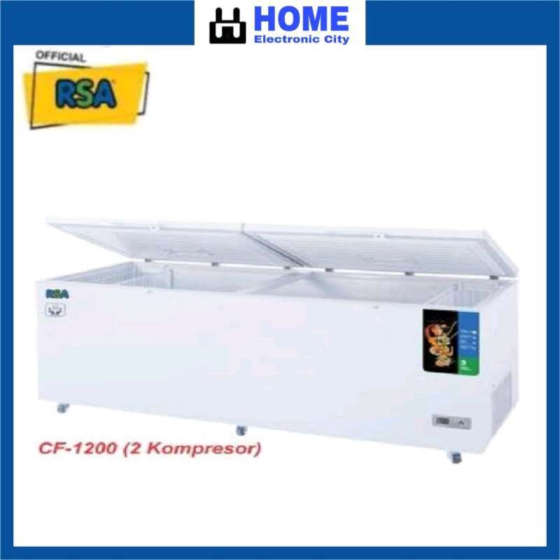 Promo Rsa Cf-1200 Chest Freezer - Putih (1050 L/ Khusus Jabodetabek ...