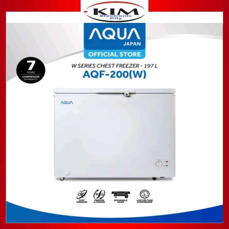 Promo Sanyo Aqua AQF-200W Chest Freezer [197 L] Diskon 13% di Seller ...