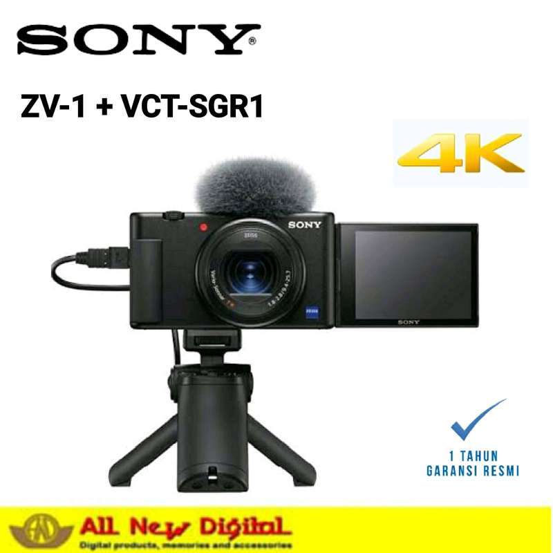 Promo SONY ZV-1 Digital Camera with VCT-SGR1 Shooting Grip Diskon 12% ...