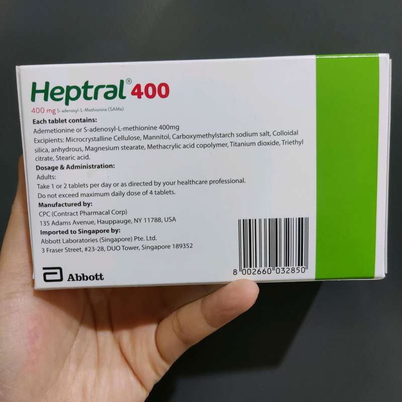 Jual Heptral 400 Mg Isi 30 Tablet Di Seller Lighteve - Tanjung Duren ...