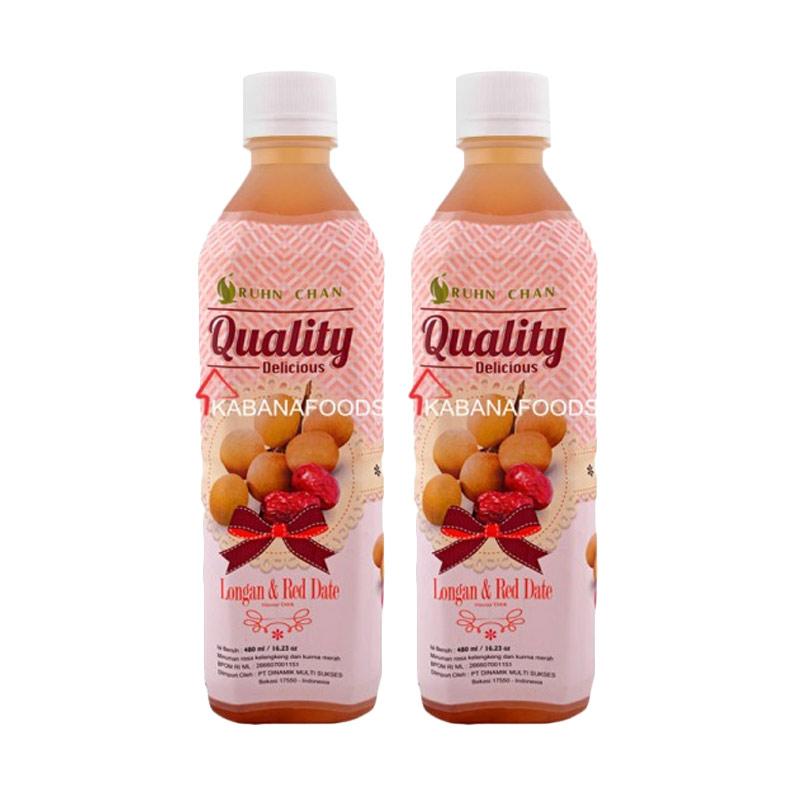 Jual RUHN CHAN WHS Longan & Red Date Juice [480 mL/ 2 Botol] di Seller De Warehouse Clearance ...