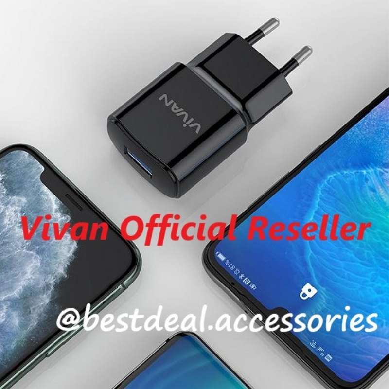 Jual Vivan Power Oval 3.0 Ver Ii 18w + Usb-c Cable 1m Quick Fast ...
