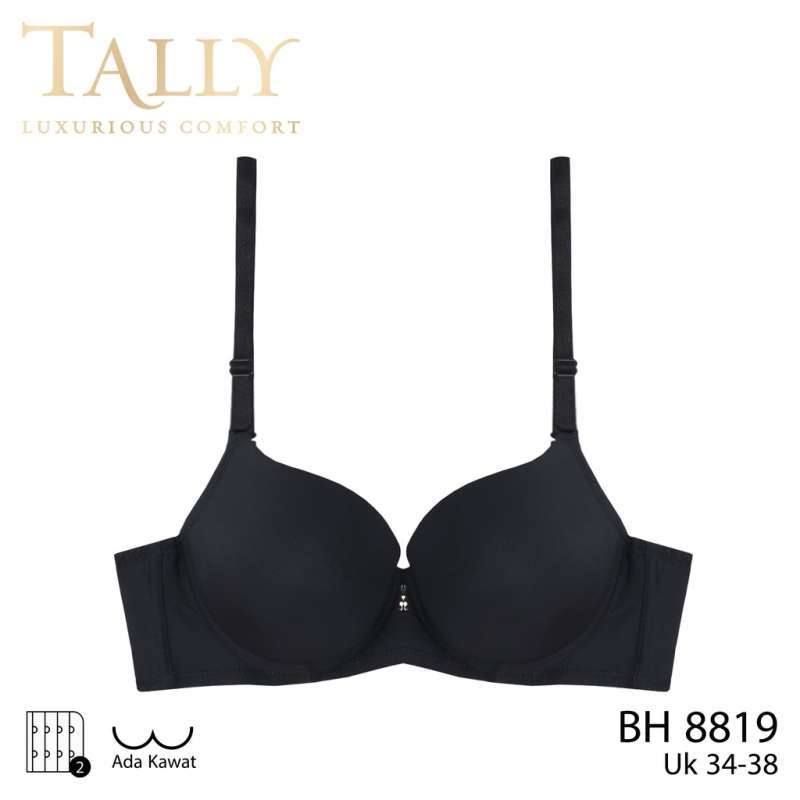 Promo Tally 8819 Bra Push Up Busa Tebal Berkawat Cup B - 34 Coklat Diskon 52% Di Seller Tally ...