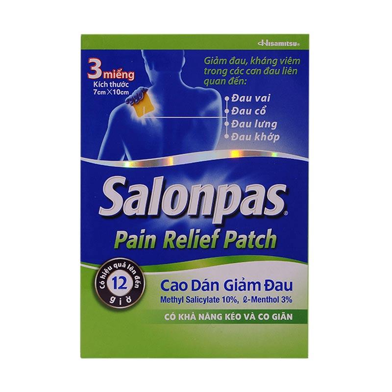 Jual Salonpas Pain Relief Patch 7 x 10 cm [5 Sheet] di Seller Cahaya ...