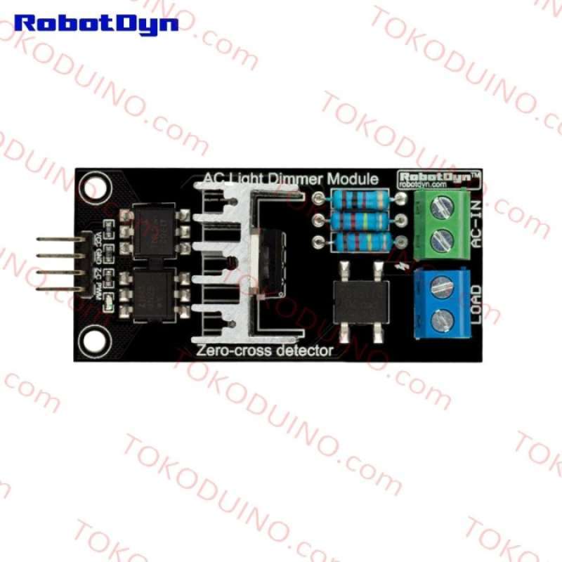 Jual Ac Light Dimmer 220v Pwm Module Max 5a Zero Crossing Detector