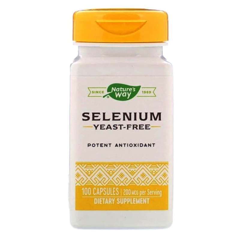 Jual Nature's Way Selenium 200 Mcg Suplemen Kesehatan [100 Kapsul] Di ...