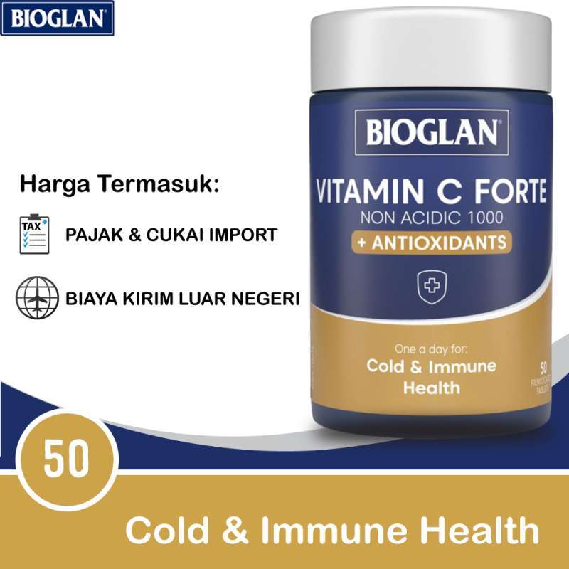 Jual Bioglan Vitamin C Forte [1000mg/50tabs] di Seller Aussie Warehouse ...