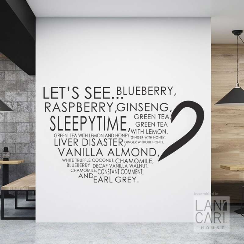 Jual Sticker Cutting Coffee Shop Dekorasi Sticker Kaca Dinding cafe ...