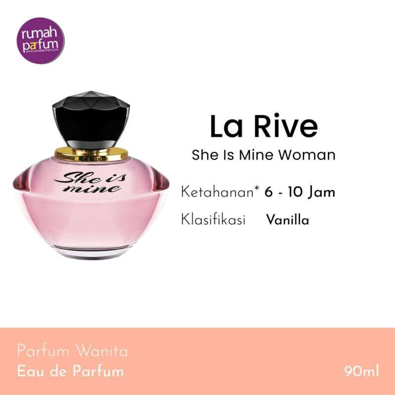 Promo La Rive She Is Mine for EDP Parfum Wanita [90 mL] Diskon 38% di ...