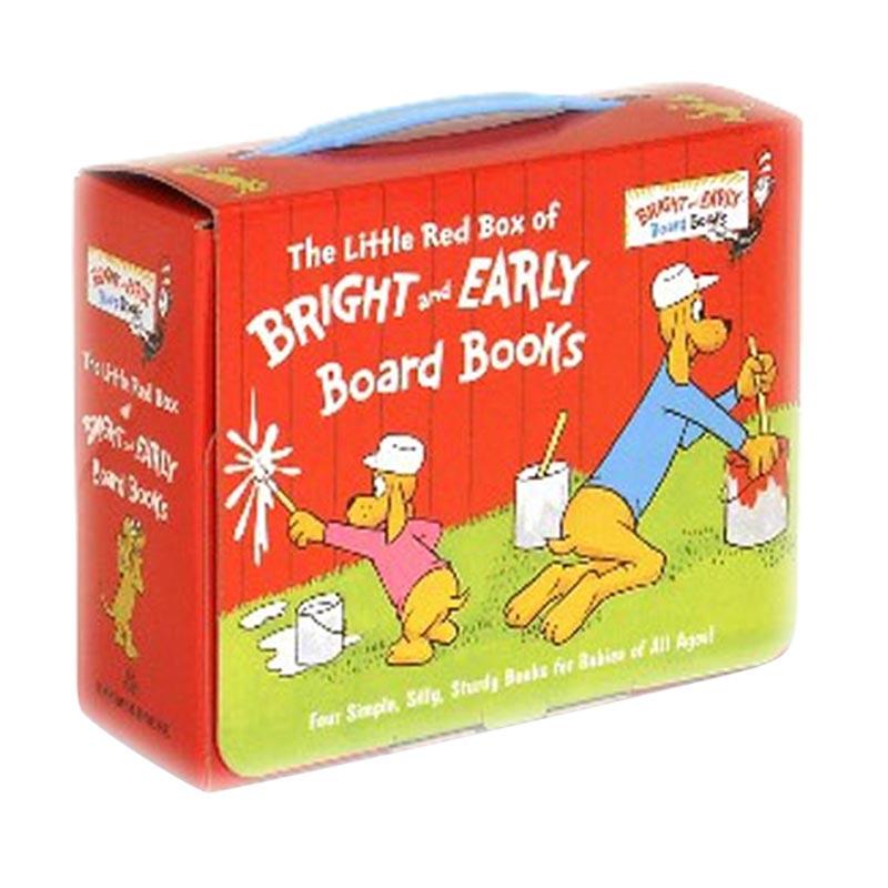 Jual Usborne The Little Red Box of Bright and Early Books By Dr. Seuss ...