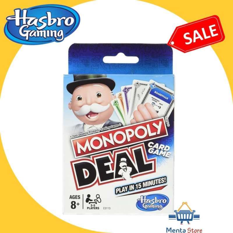 Promo Hasbro Monopoly Deal Card Game [Original] Diskon 8% di Seller ...