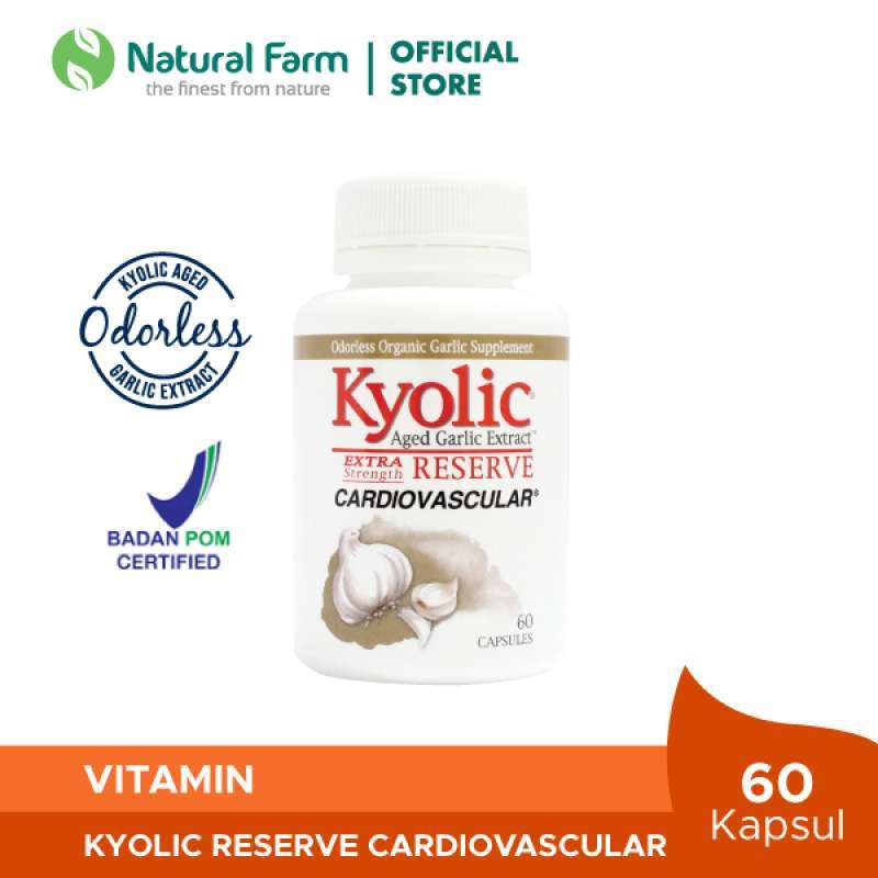 Promo Kyolic Aged Garlic Extract Reserve Multivitamin & Suplemen [60 ...