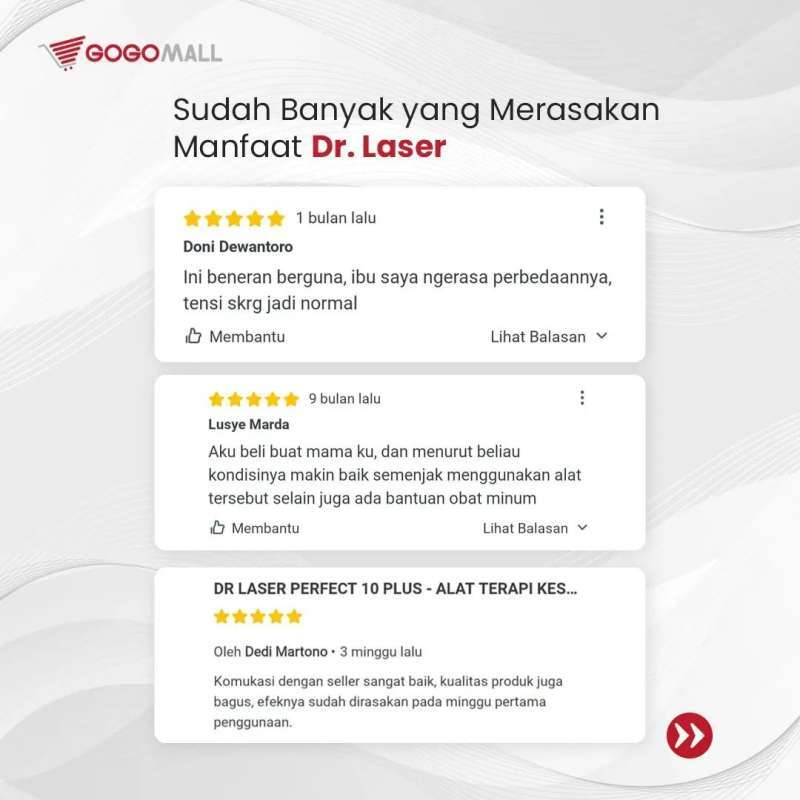 Promo Dr Laser Perfect 10 PLUS Alat Terapi Laser Untuk Kesehatan Diskon ...