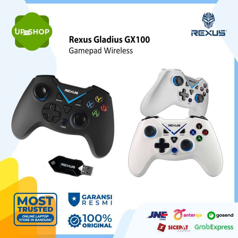 Promo REXUS GX100 Gaming Gladius Gamepad Wireless Diskon 21% di Seller ...