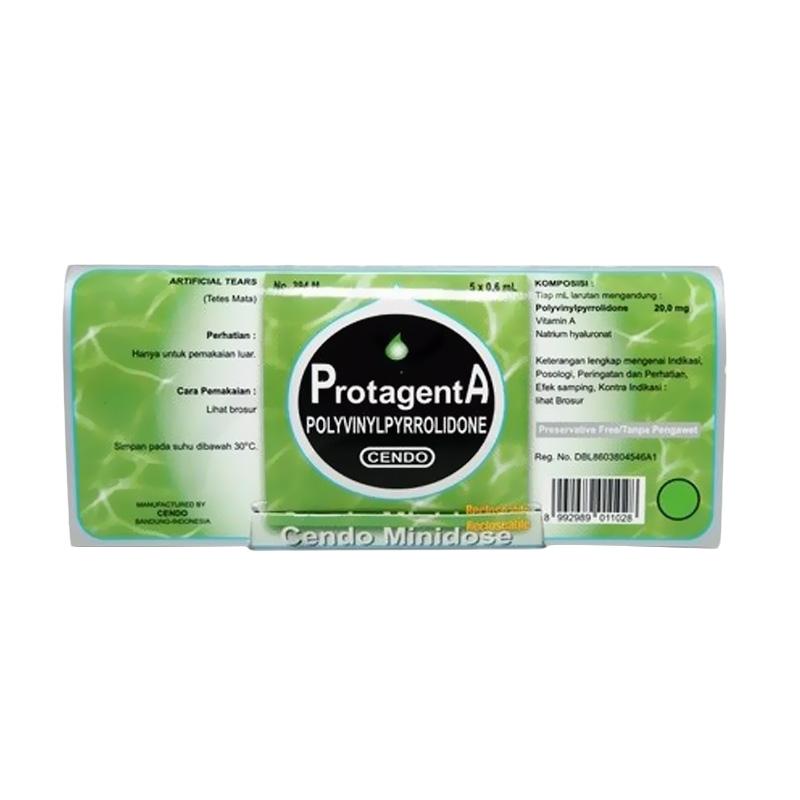 Jual Cendo Protagenta Minidose Cairan Lensa Kontak [1 Strip/5 Botol ...