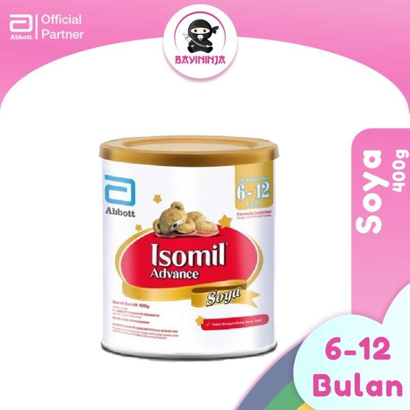 Jual Abbott Isomil Advance Soya Susu Formula [400 G/ 6 - 12 Bulan ...