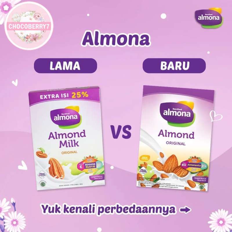 Jual Almona Almond Milk Powder ASI BOOSTER Daun Katuk Dairy Free 175 gr ...