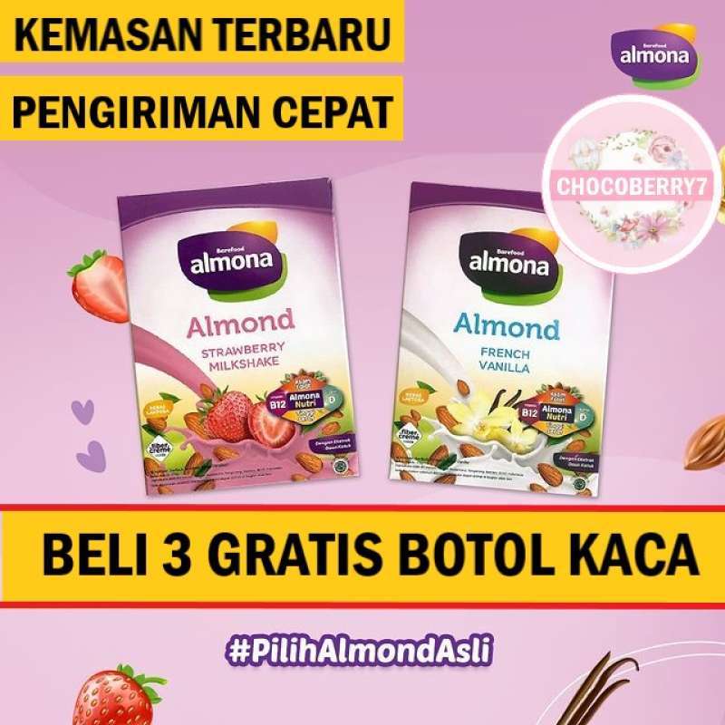 Jual Almona Almond Milk Powder ASI BOOSTER Daun Katuk Dairy Free 175 gr ...
