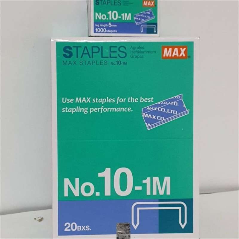 Jual Staples MAX No 10-1M ORIGINAL di Seller MIXMART OFFICIAL ...